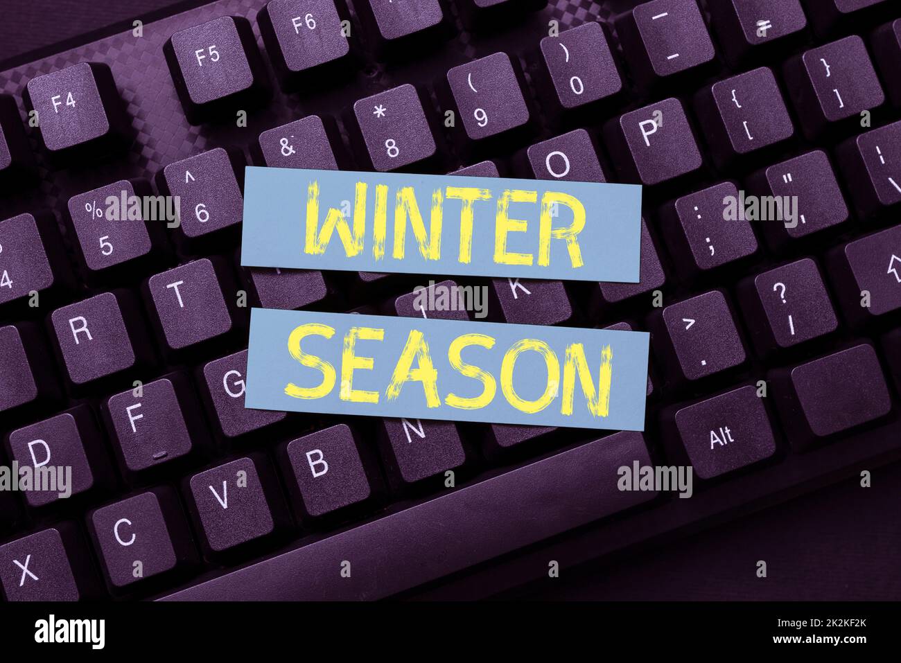 Typing word frozen hi-res stock photography and images - Alamy
