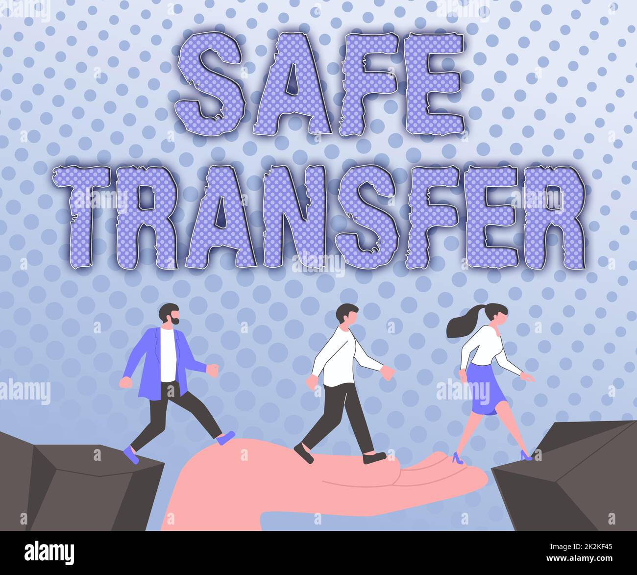 Sign displaying Safe Transfer. Internet Concept Wire Transfers ...