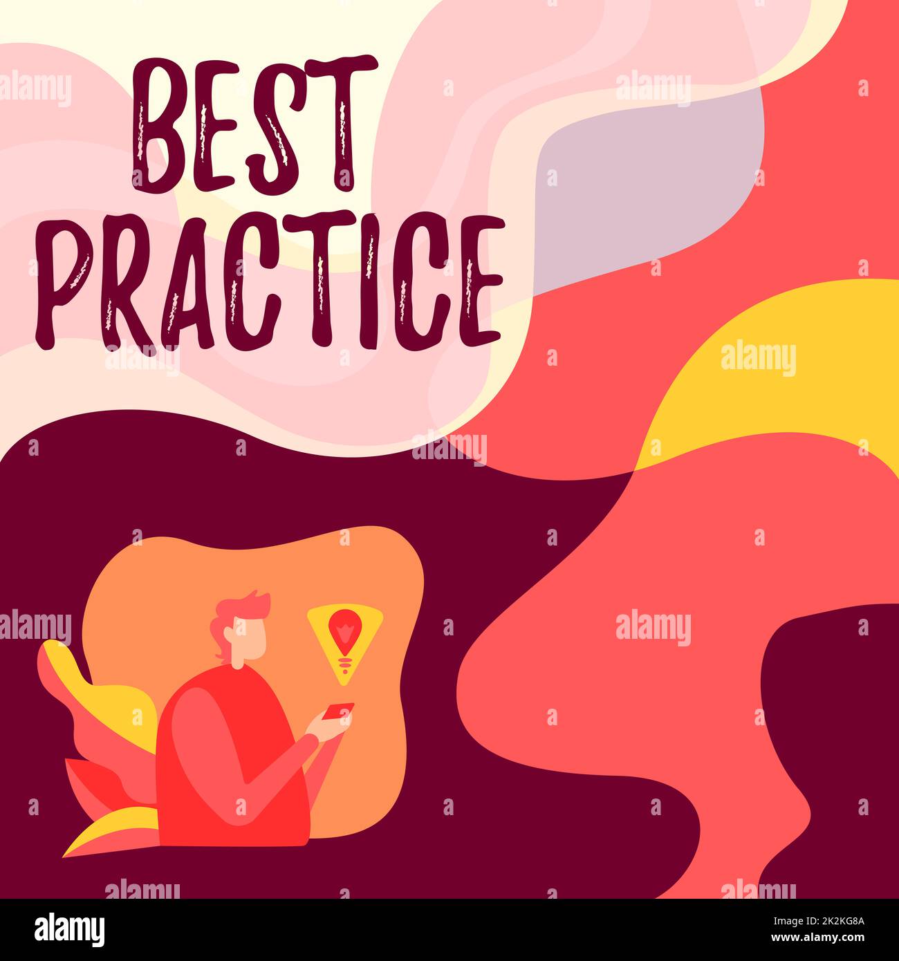 Hand writing sign Best Practice. Internet Concept Method Systematic ...