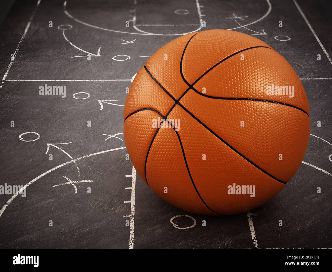Basketball field plan board hi-res stock photography and images - Alamy