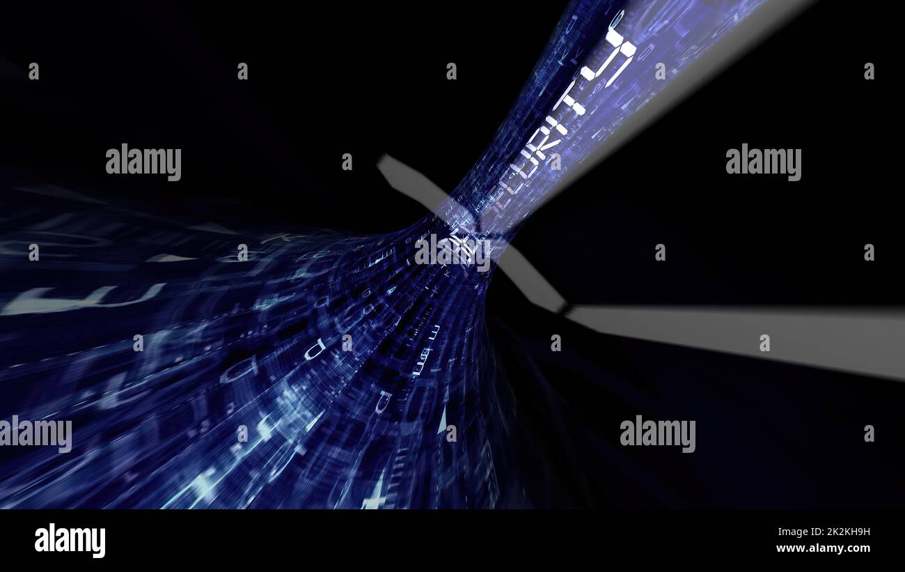 Driving through the syber security tunnel Stock Photo - Alamy