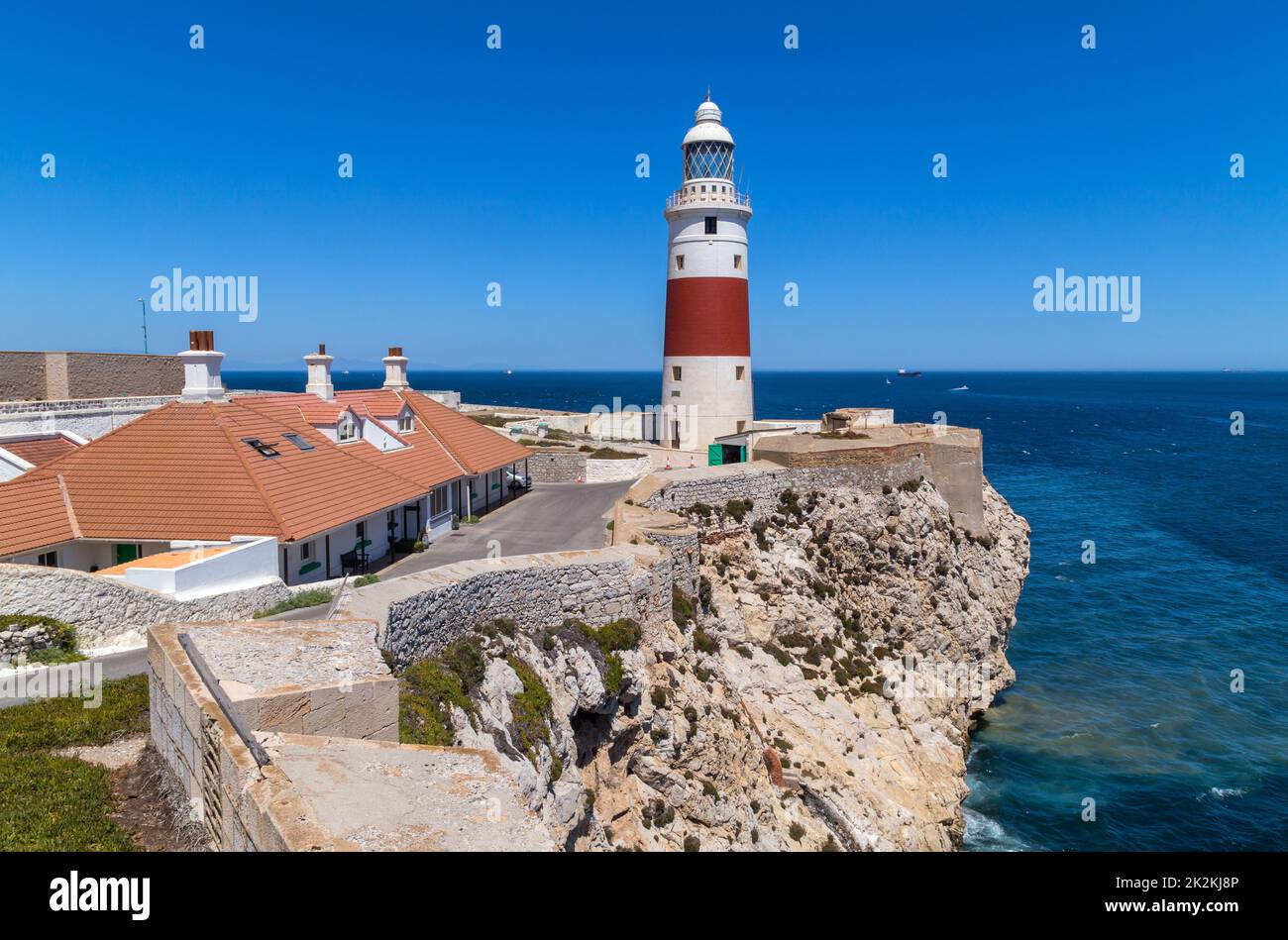 Europa Point Lighthouse Stock Photo - Alamy