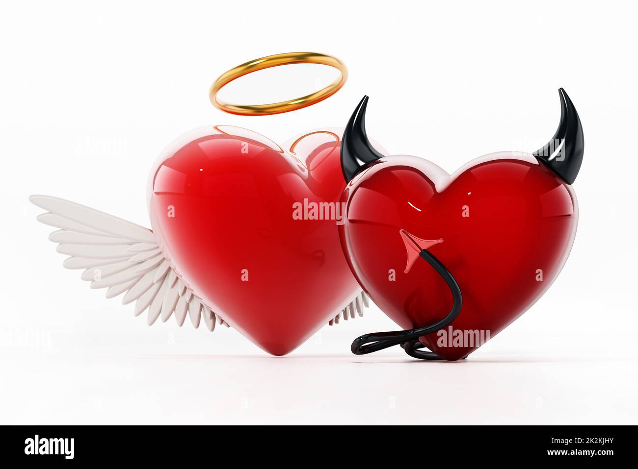 Angel Vs Devil Wallpaper