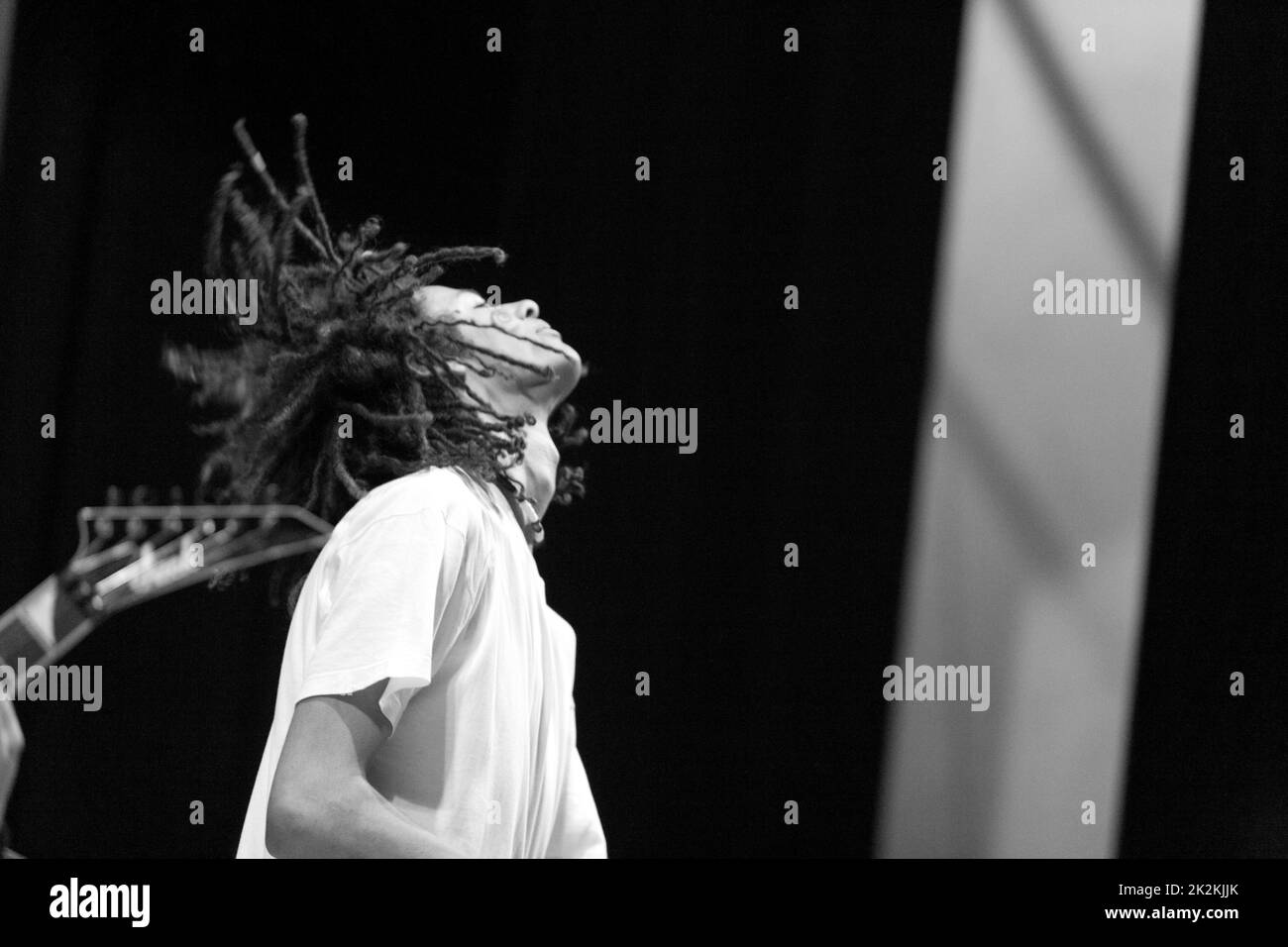 Stage singer Black and White Stock Photos & Images - Alamy