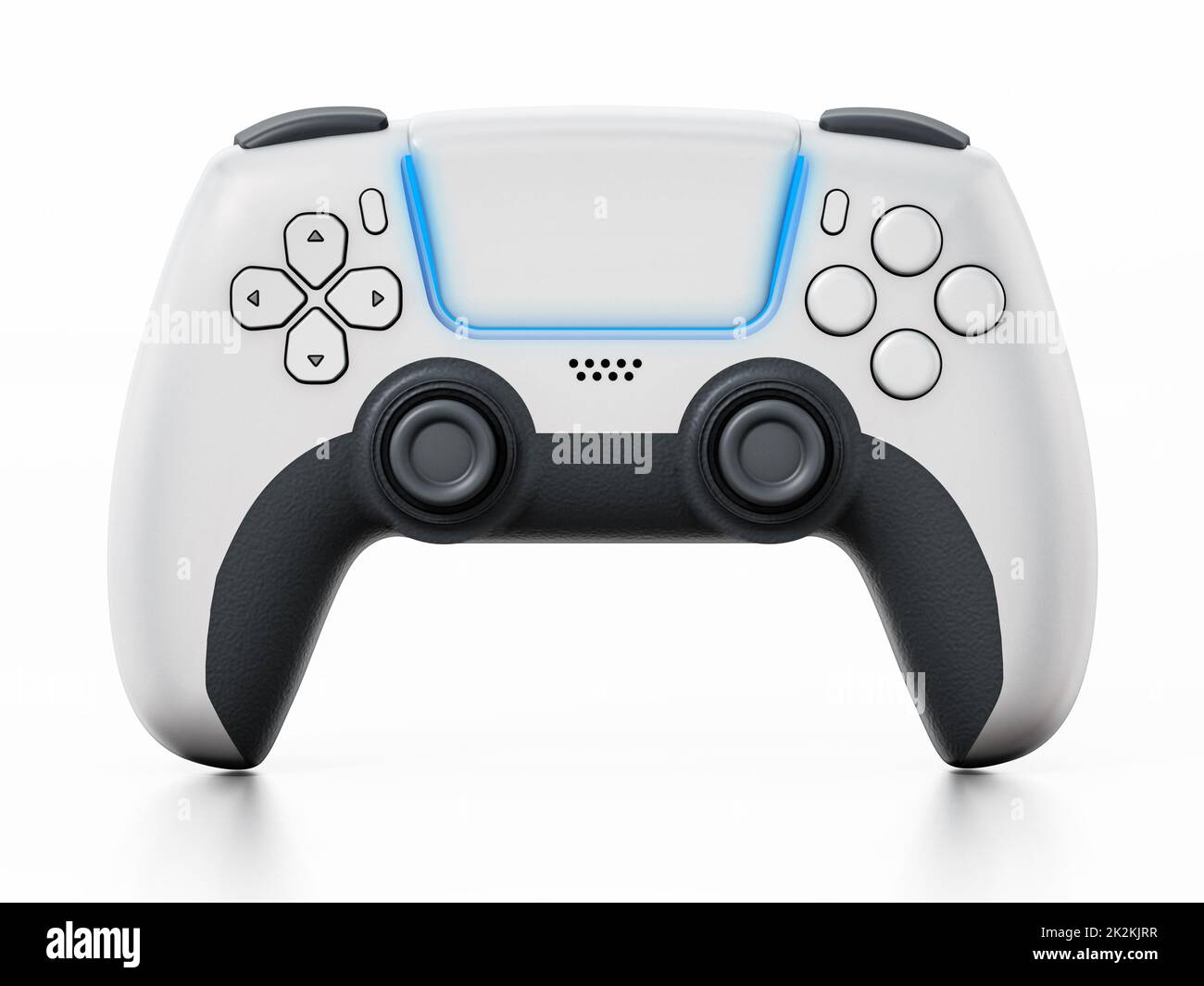 Generic next gen video game controller. 3D illustration Stock Photo - Alamy