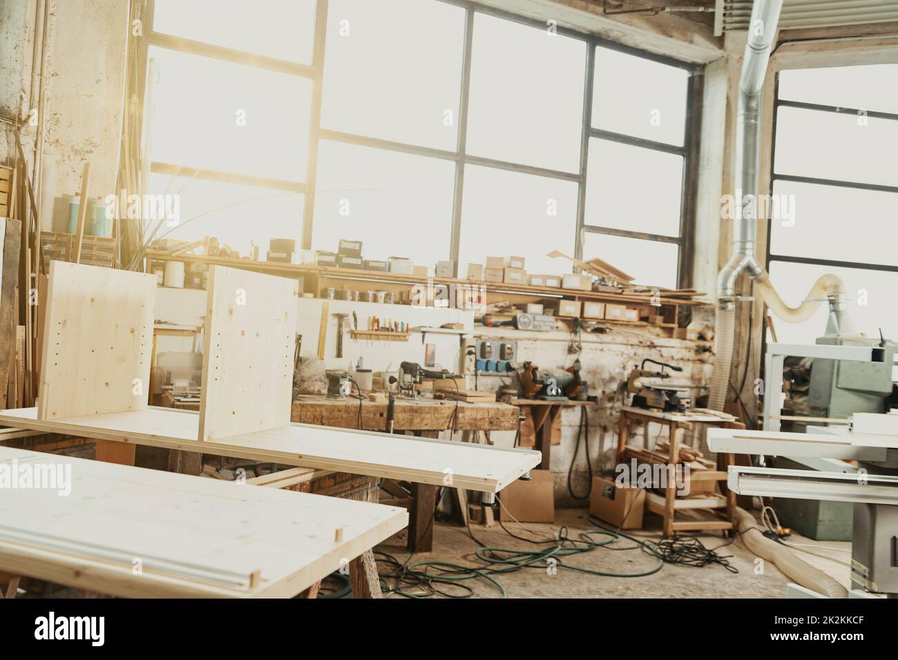 Joinery production hi-res stock photography and images - Alamy