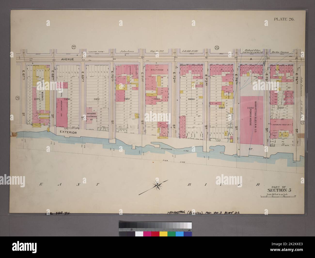 Cartographic, Maps. 1898. Lionel Pincus and Princess Firyal Map ...