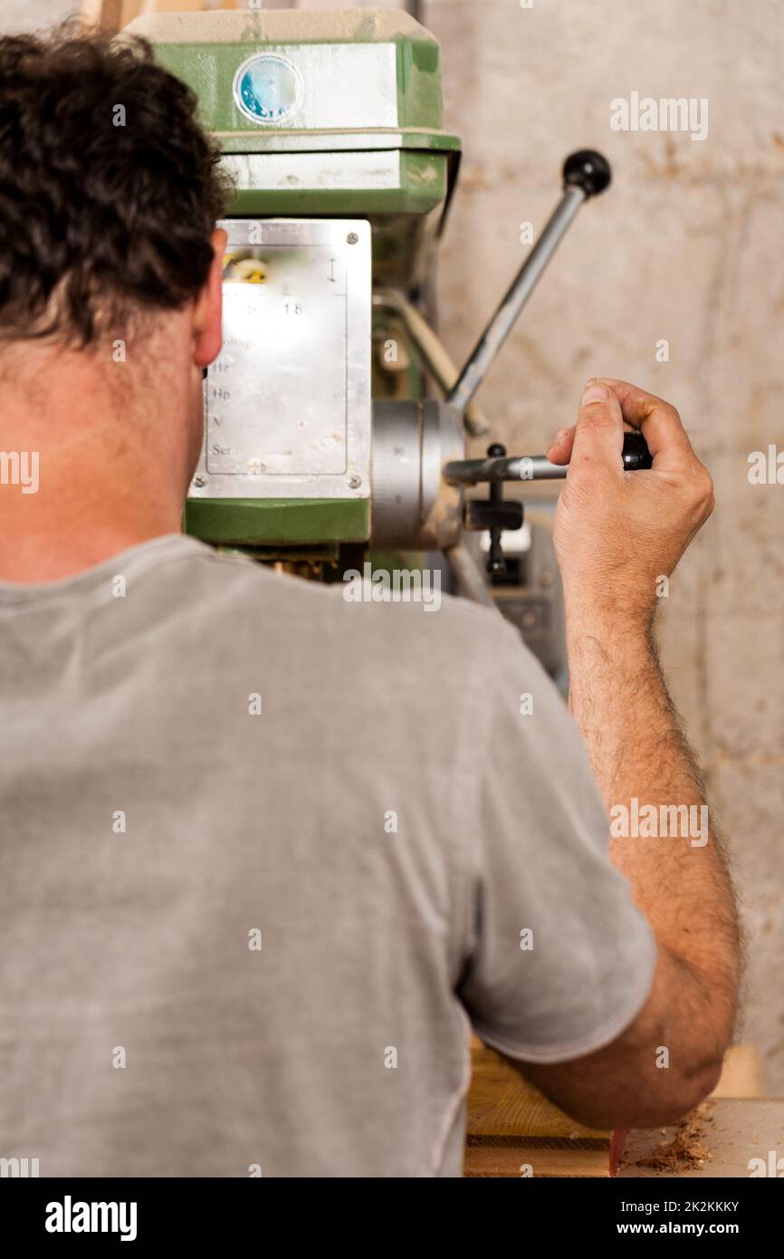 Woodworker hi-res stock photography and images - Alamy