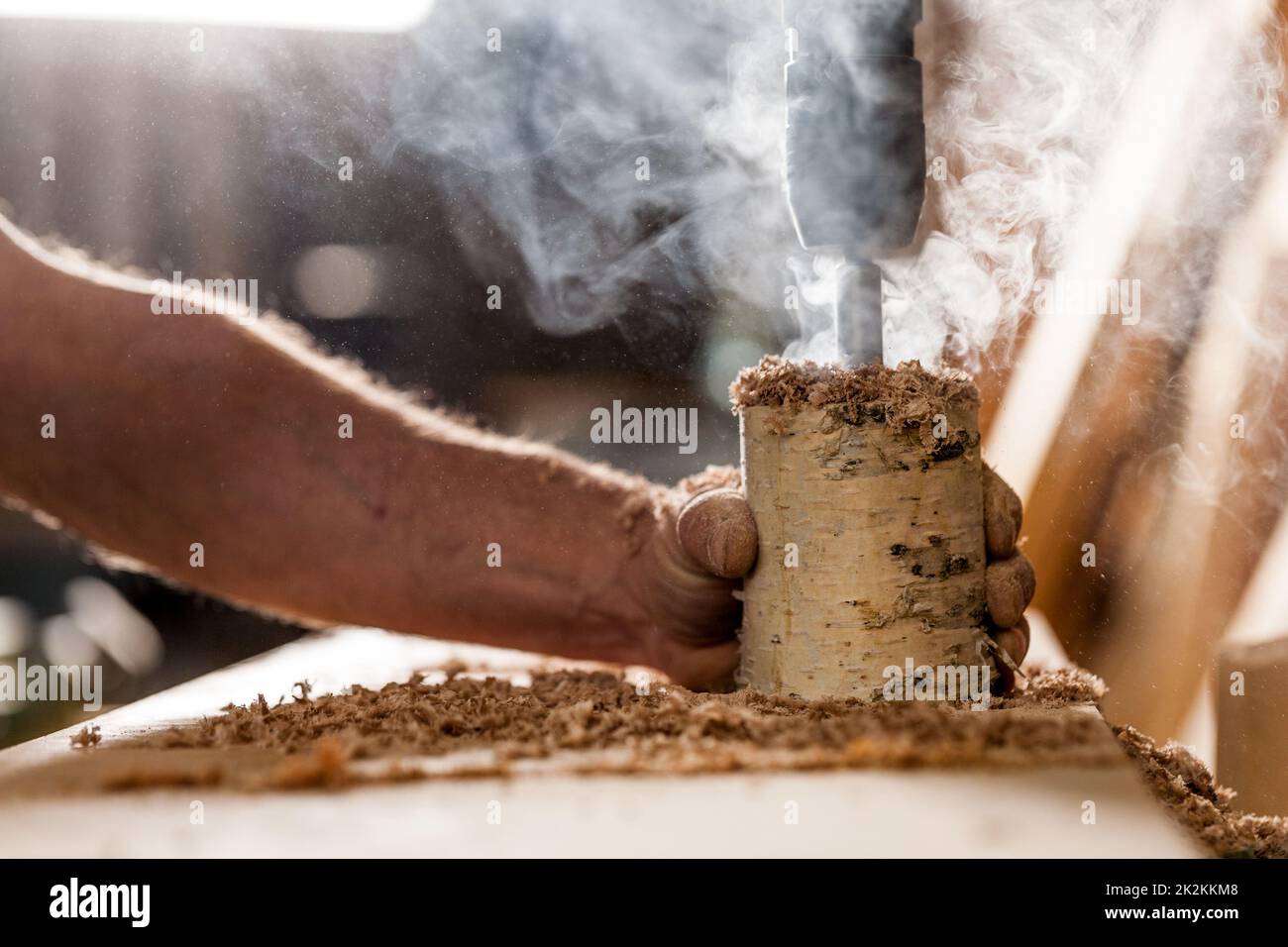 Log holding hi-res stock photography and images - Alamy