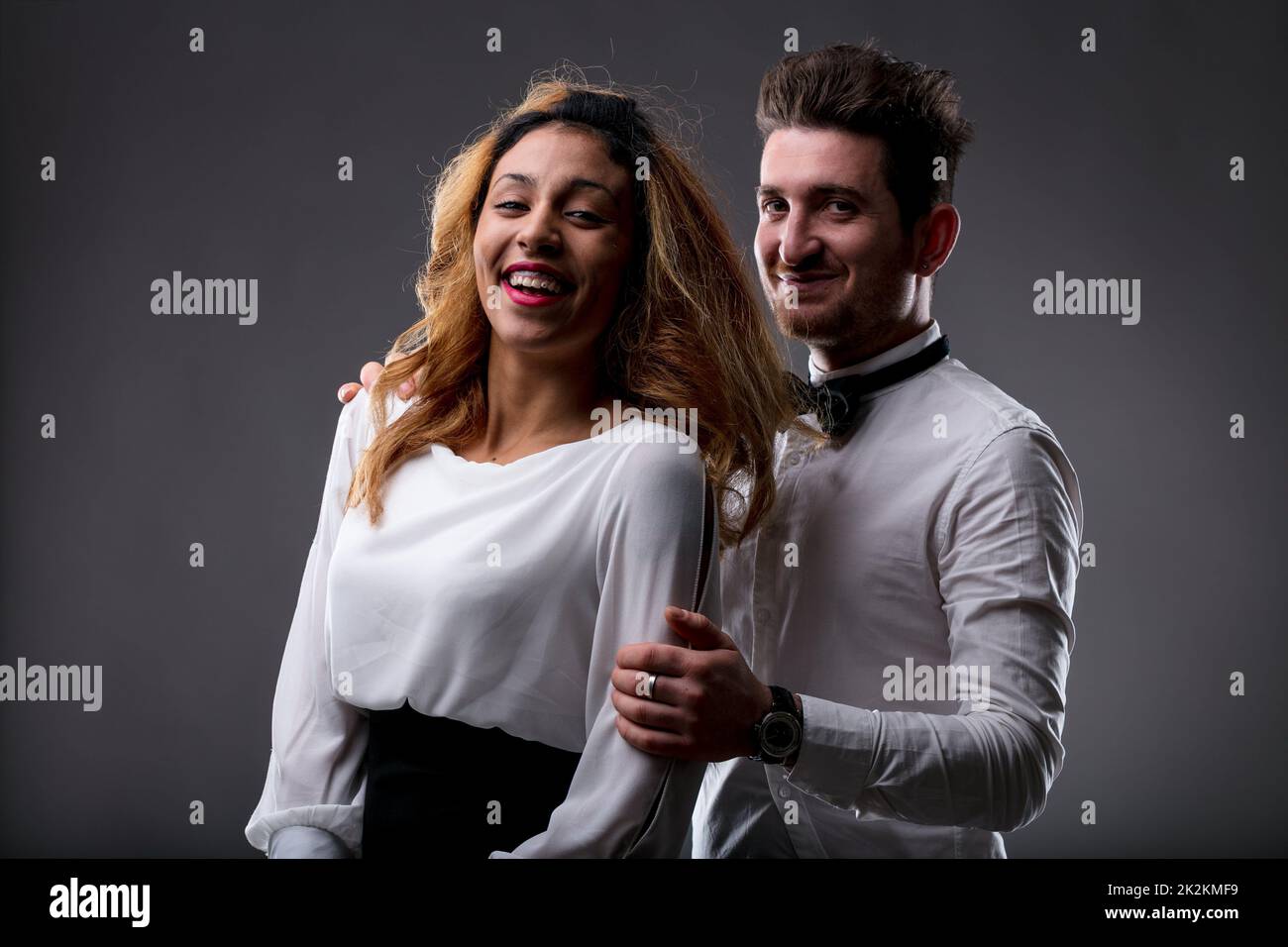 Portrait couple in smart hi-res stock photography and images - Alamy