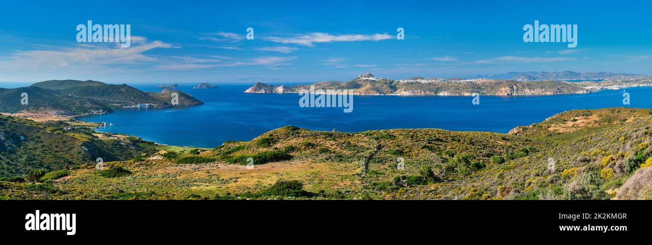 Aegean sea near Milos island in Greece Stock Photo - Alamy