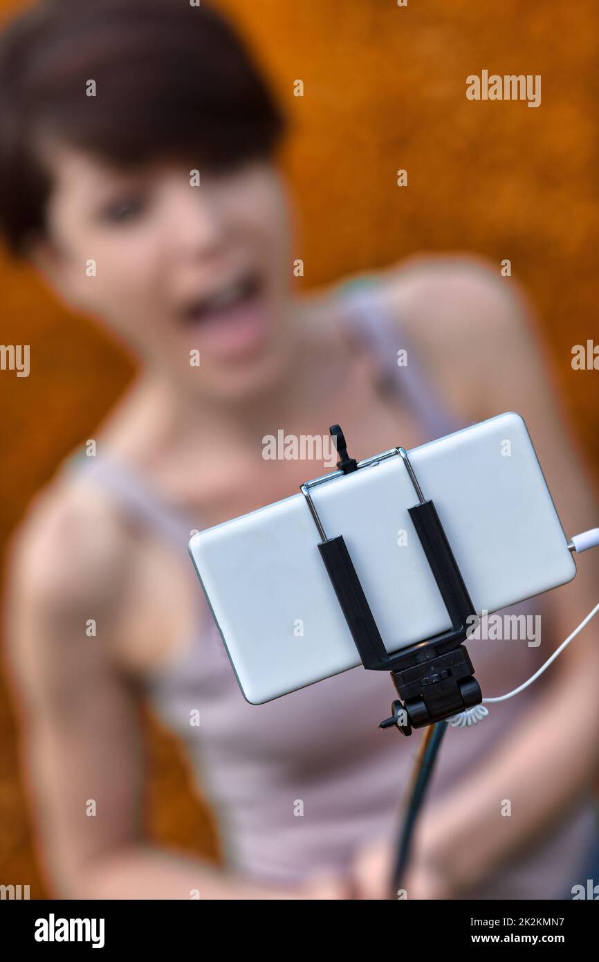 Self setter hi-res stock photography and images - Alamy