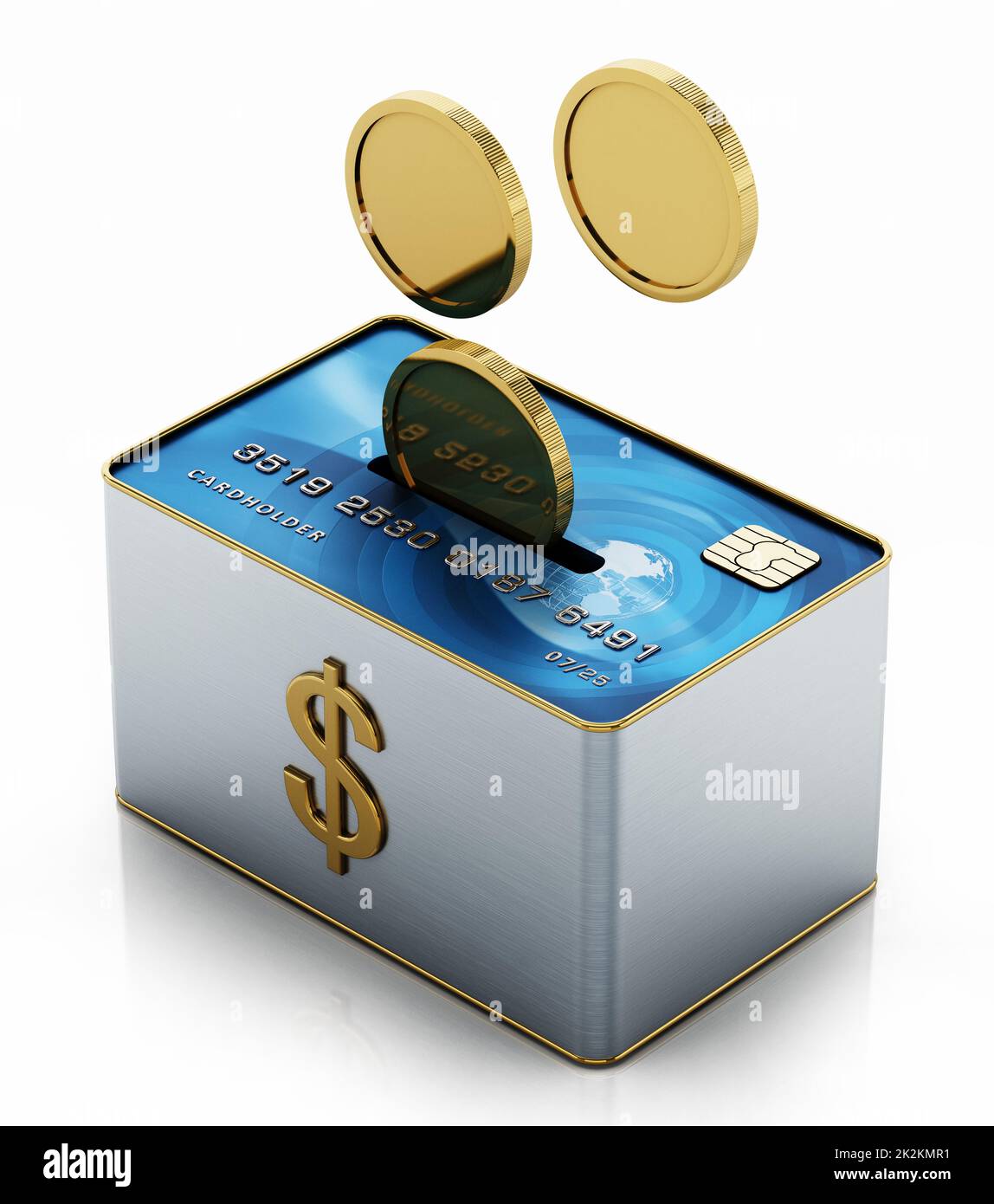 Gold business card Cut Out Stock Images & Pictures - Alamy