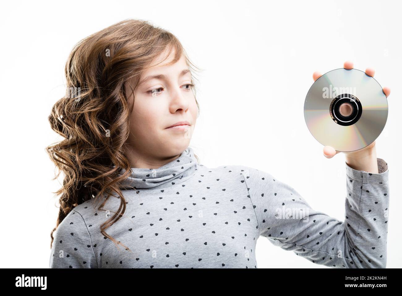 Girl cd hi-res stock photography and images - Alamy