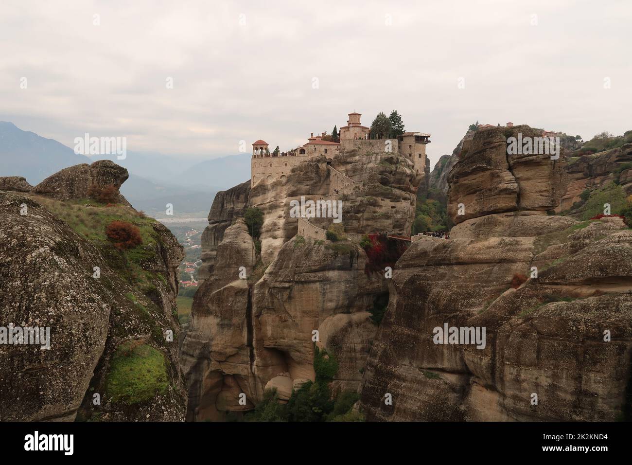 Meteora rock formations hi-res stock photography and images - Alamy