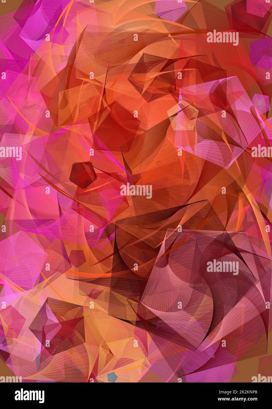 Geometric pattern of triangles hi-res stock photography and images - Alamy