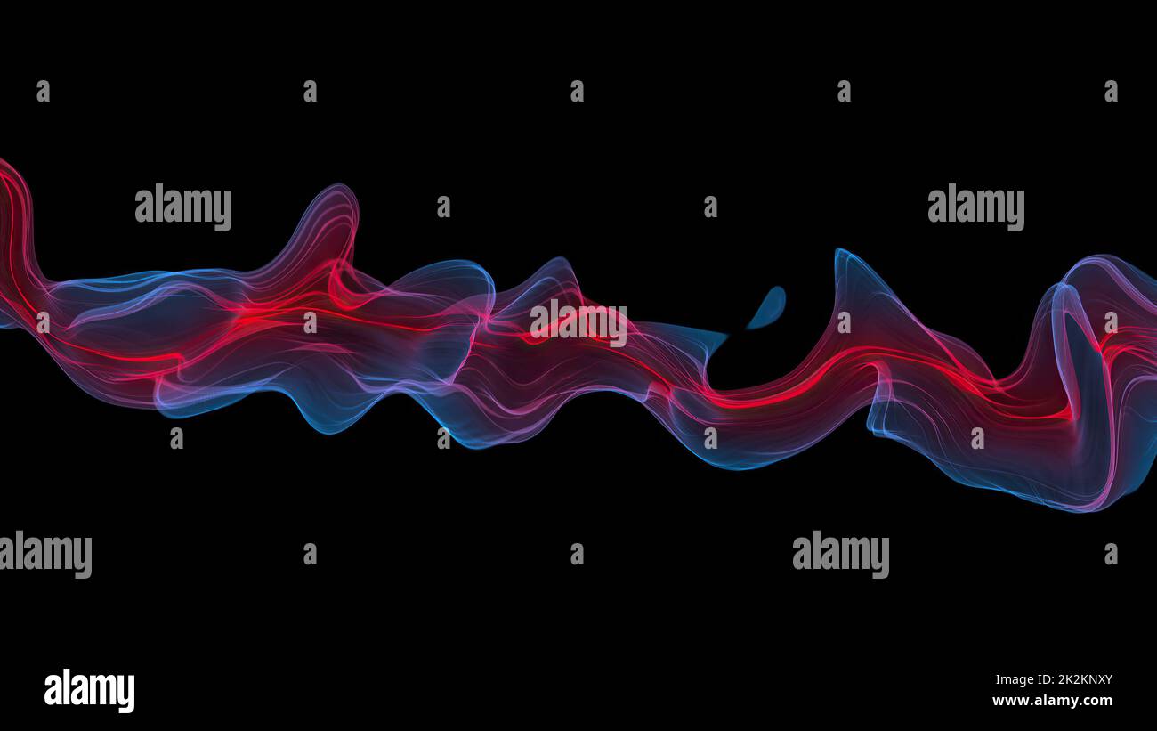 Digital particle wave cyber technology hi-res stock photography and ...