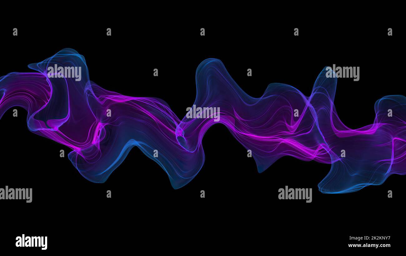 Digital particle wave cyber technology hi-res stock photography and ...