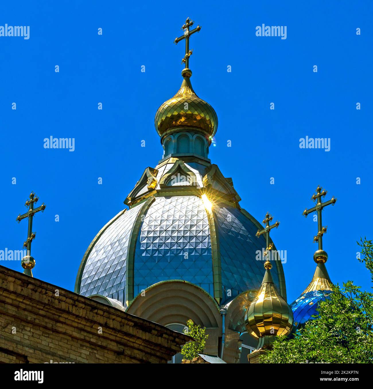 Church of St. Great Martyr in Essentuki Stock Photo - Alamy