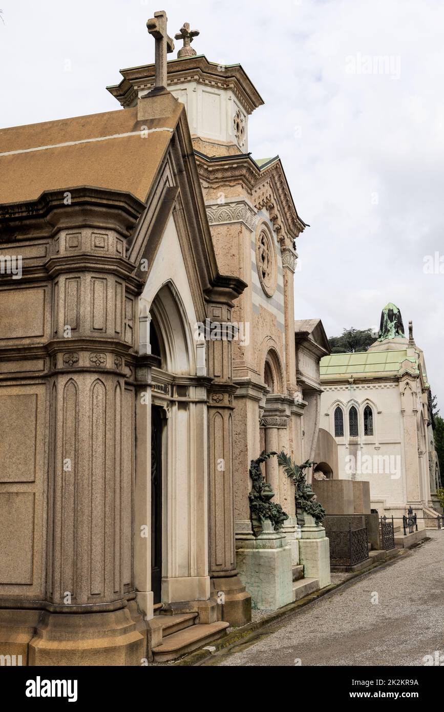 Monumental Cemetery of Milan (Cimitero Monumentale di Milano) is one of ...