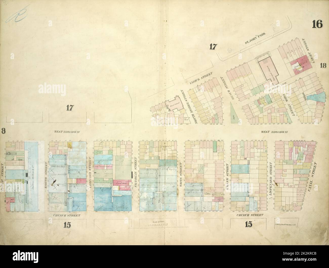 Cartographic, Maps. 1857 - 1862. Lionel Pincus and Princess Firyal Map ...