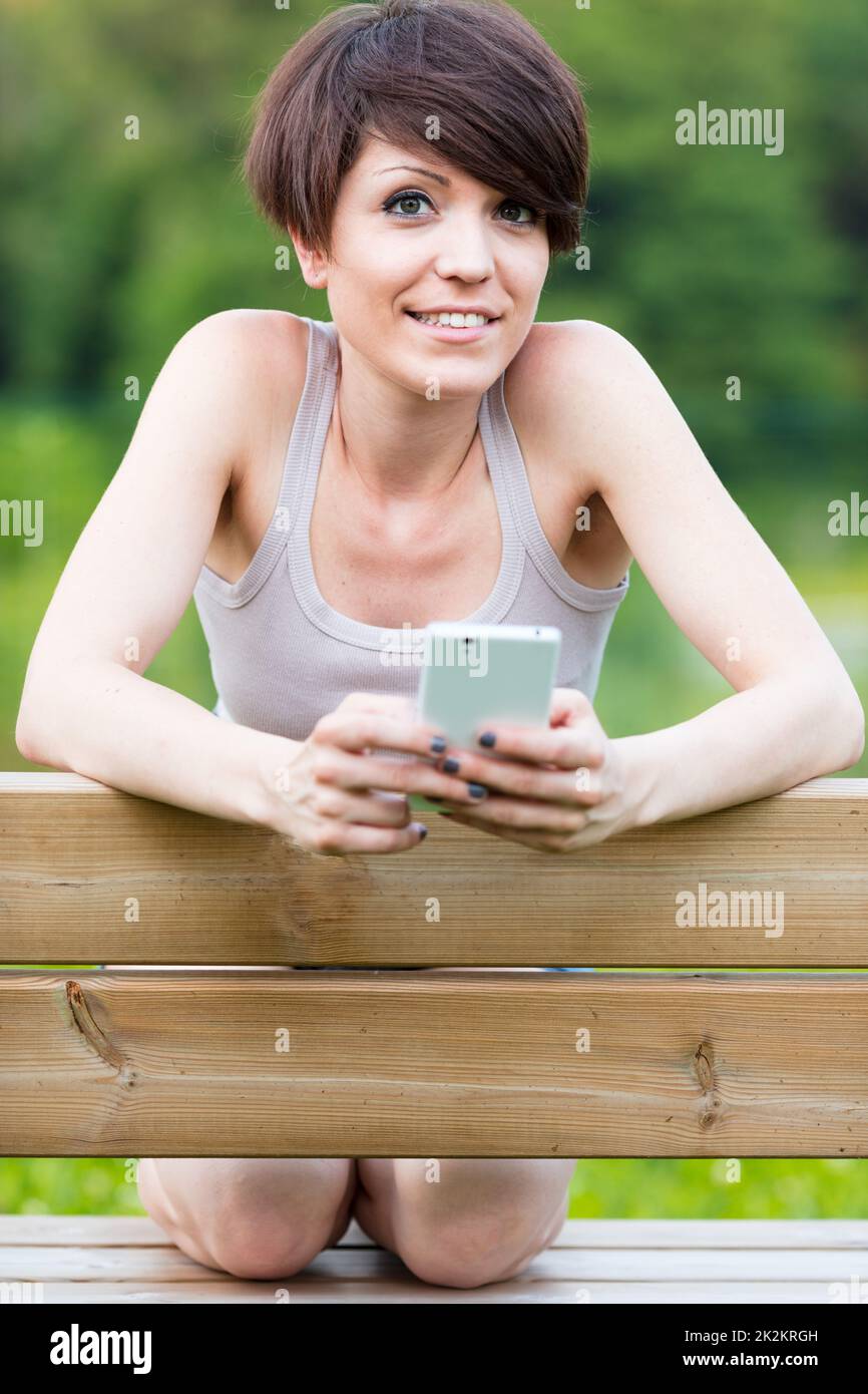 Kneeled woman hi-res stock photography and images - Alamy