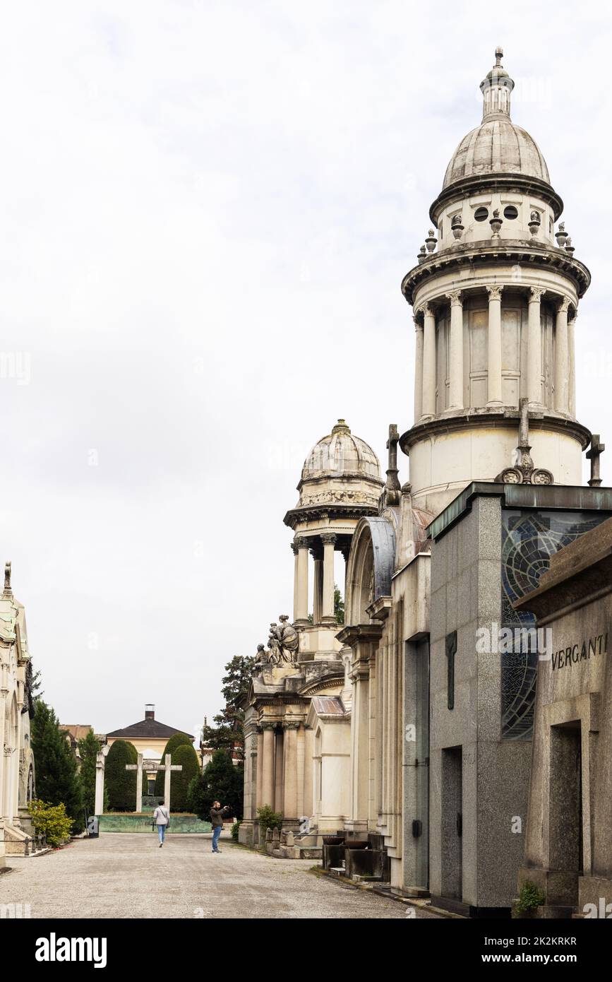 Monumental Cemetery of Milan (Cimitero Monumentale di Milano) is one of ...