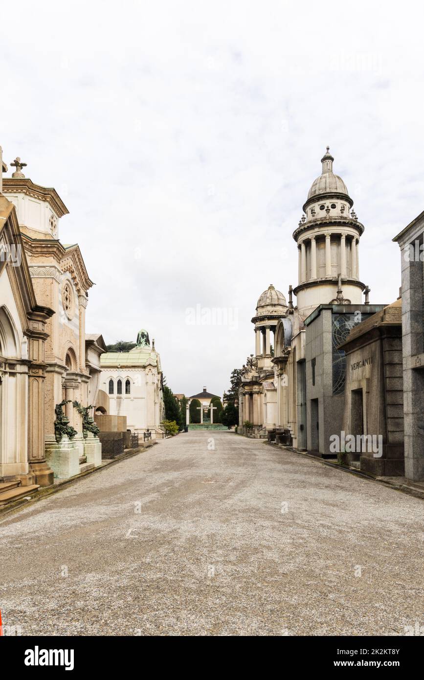 Monumental Cemetery of Milan (Cimitero Monumentale di Milano) is one of ...