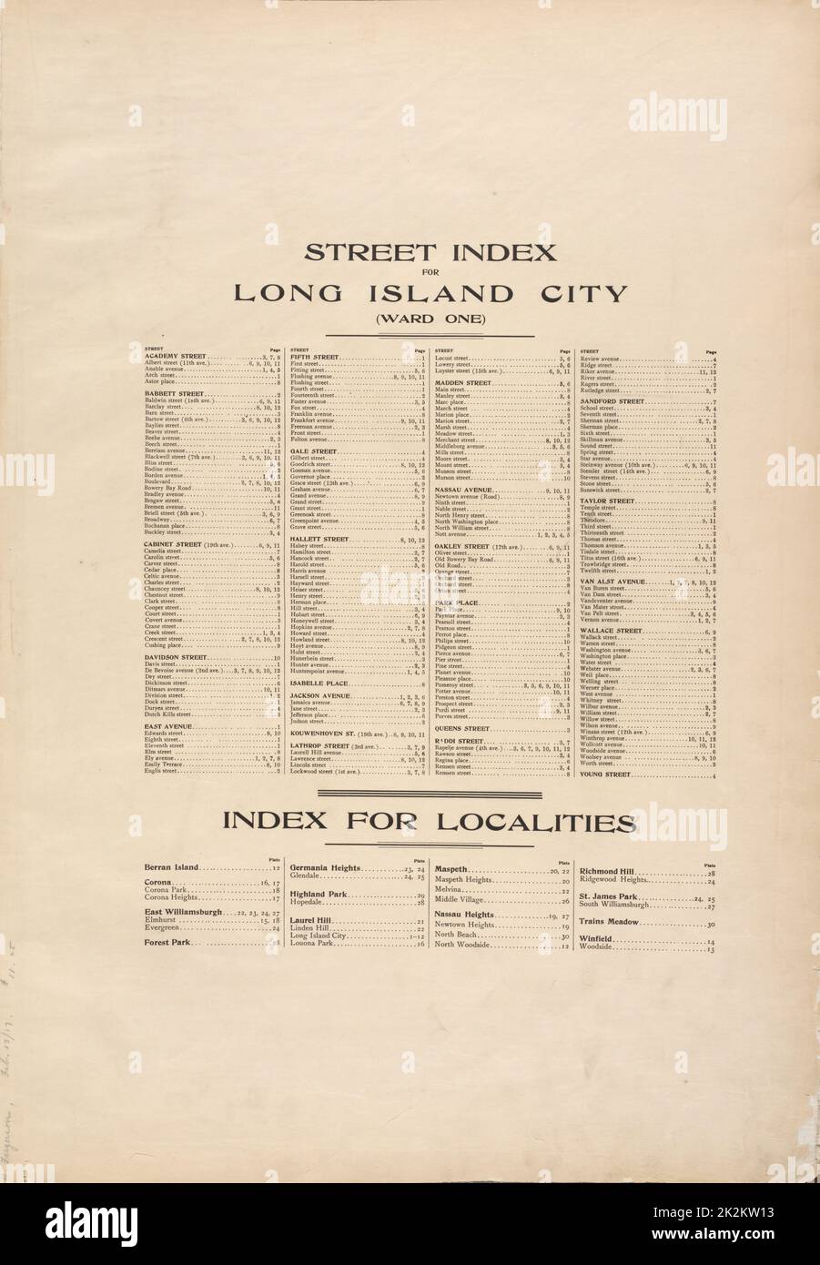 Cartographic, Maps. 1903. Lionel Pincus and Princess Firyal Map Division. Queens (New York, N.Y ...