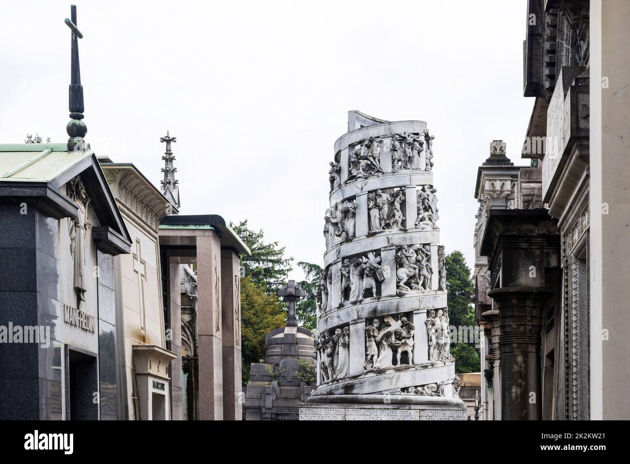 Monumental Cemetery of Milan (Cimitero Monumentale di Milano) is one of ...
