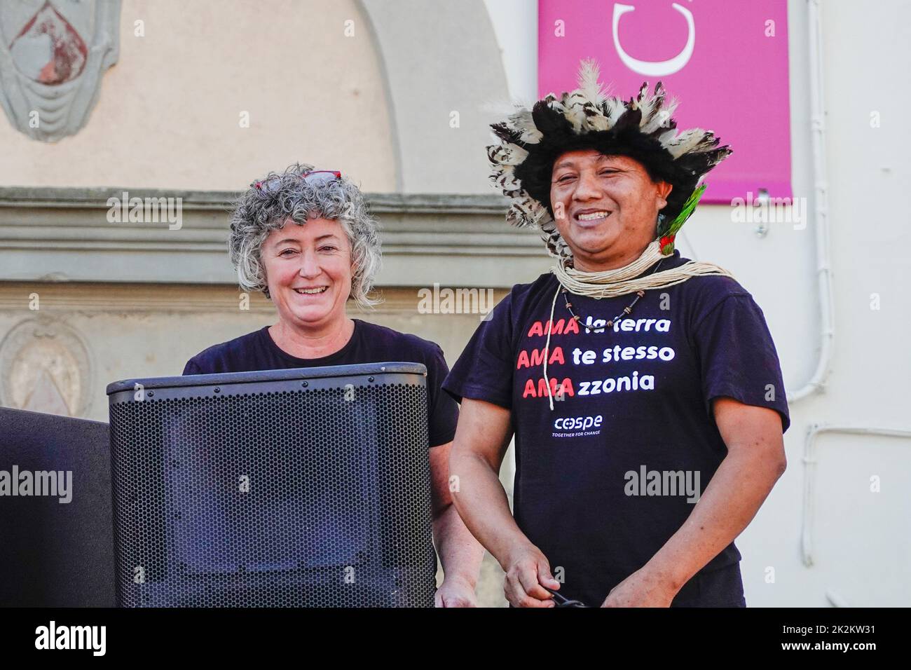 23rd September 2022, Florence Italy - Fridays For Future strike in ...