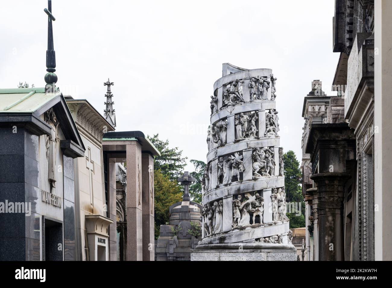 Monumental Cemetery of Milan (Cimitero Monumentale di Milano) is one of ...