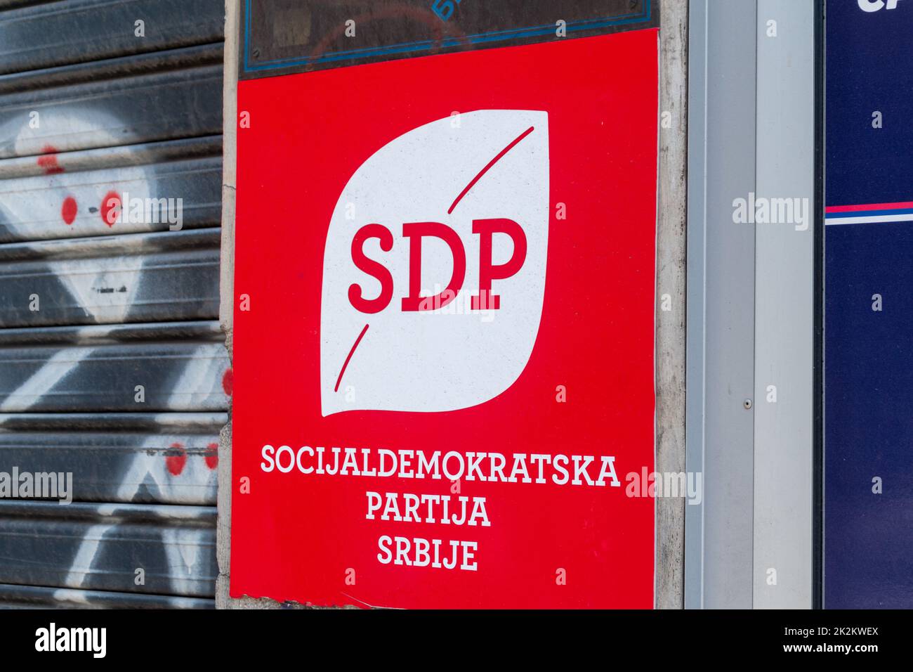 Sdp logo hi-res stock photography and images - Alamy