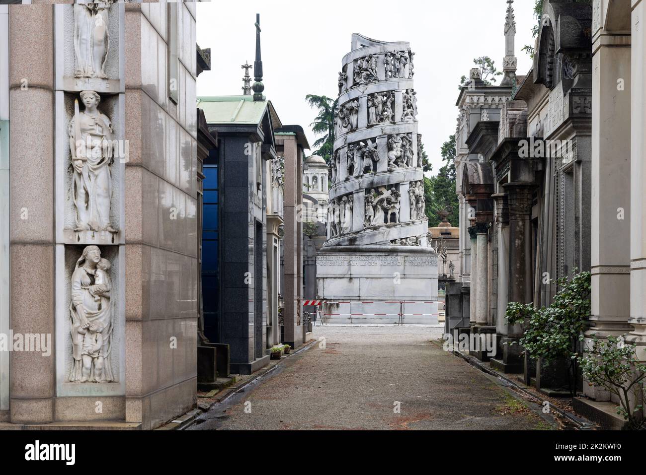 Monumental Cemetery of Milan (Cimitero Monumentale di Milano) is one of ...