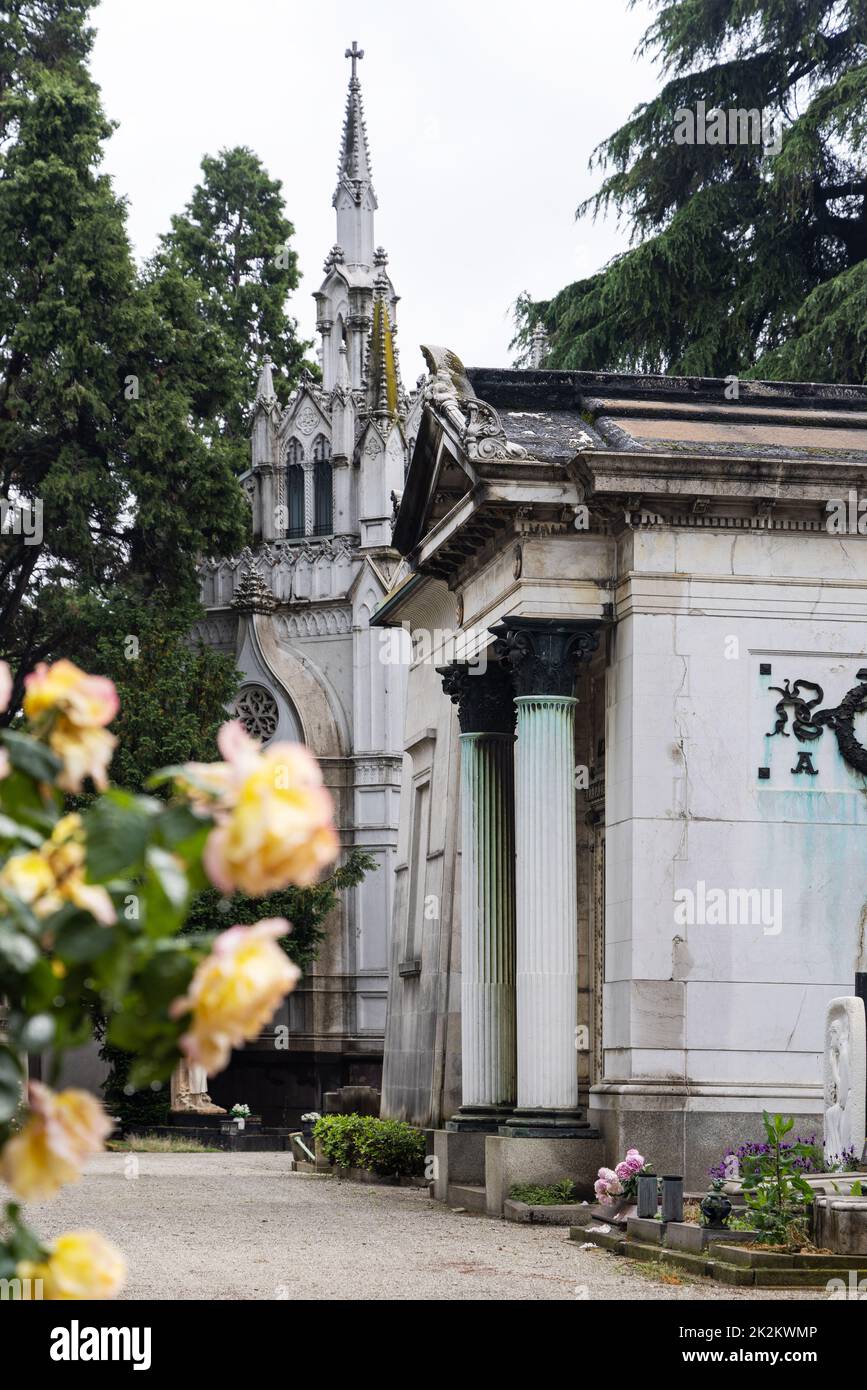 Monumental Cemetery of Milan (Cimitero Monumentale di Milano) is one of ...