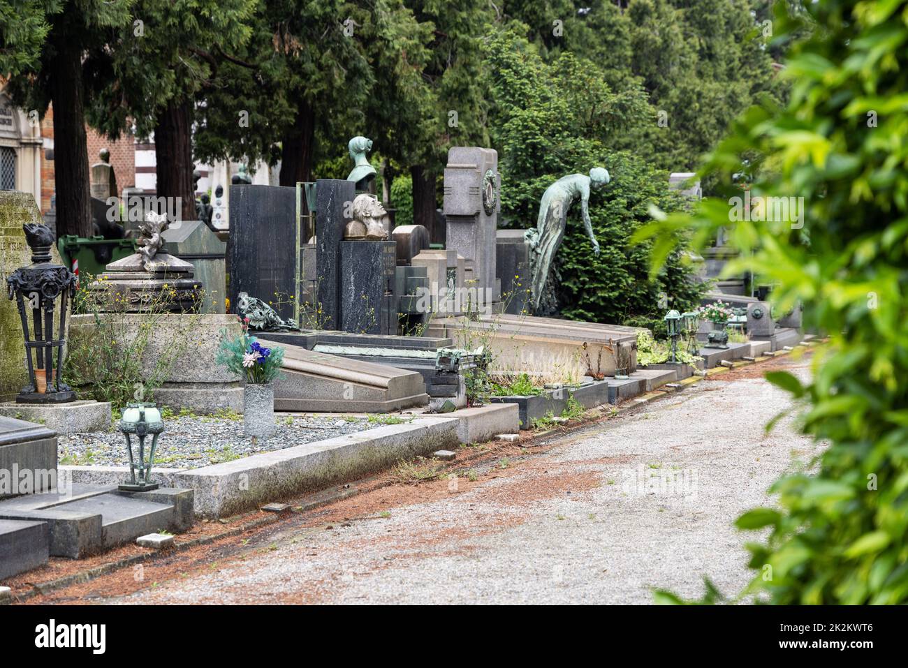 Monumental Cemetery of Milan (Cimitero Monumentale di Milano) is one of ...