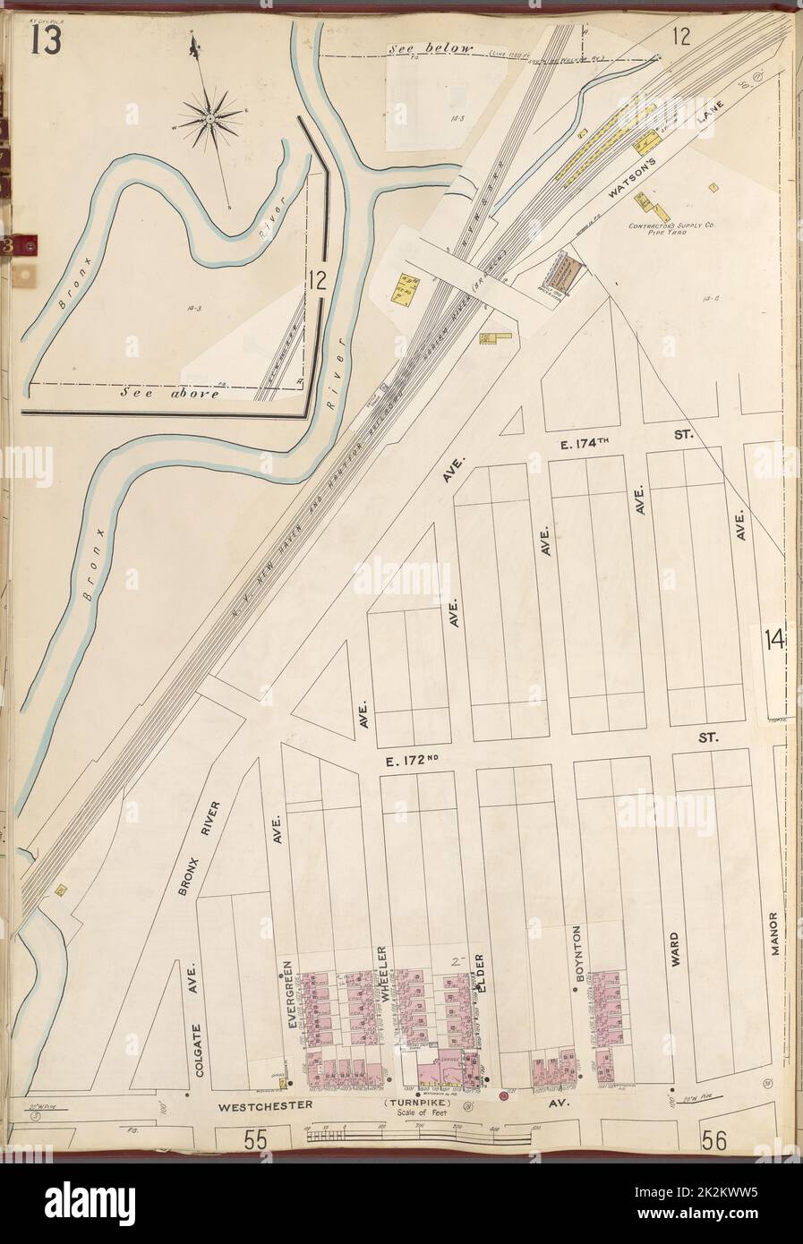 Watsons new map hi-res stock photography and images - Alamy