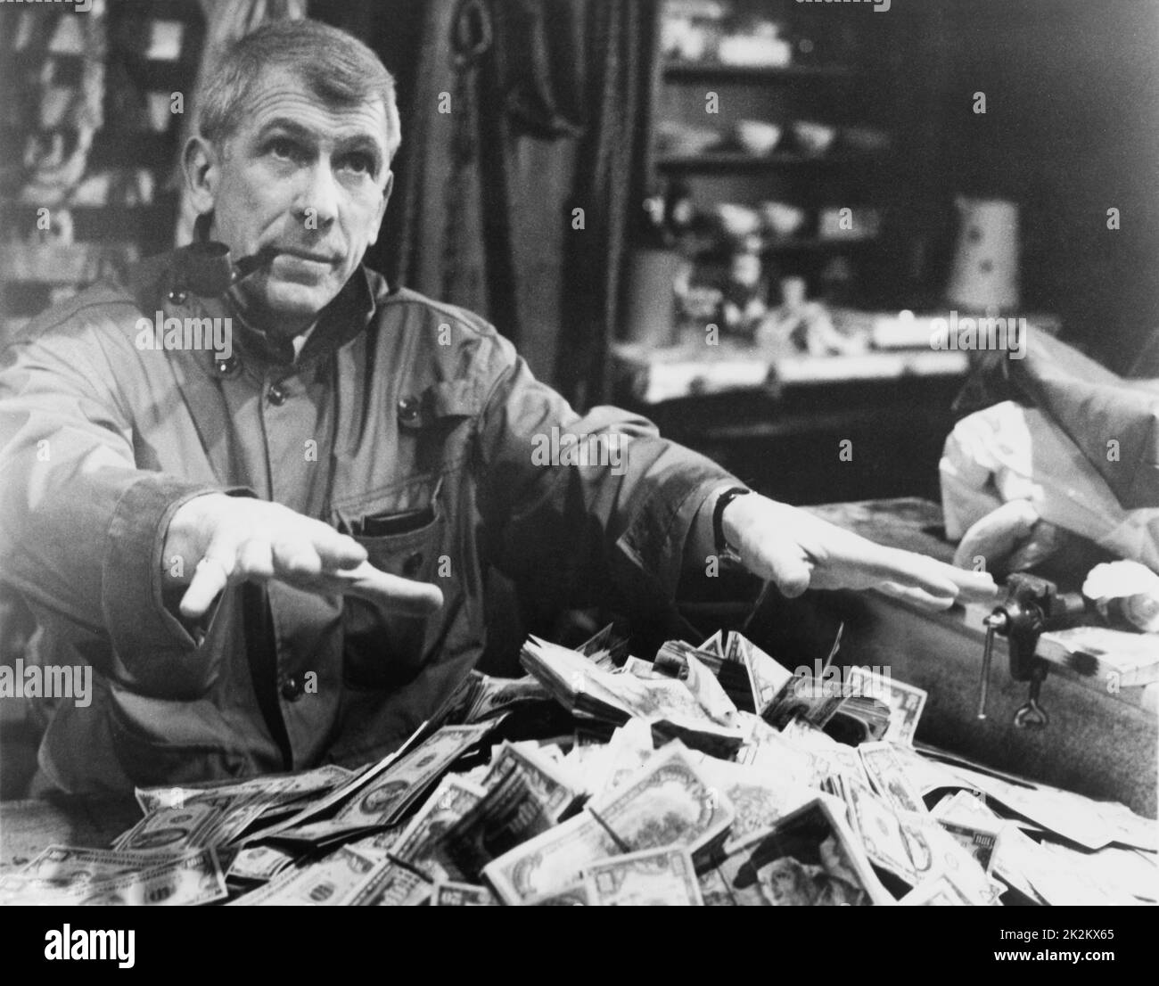 Richard Brooks on the set of $ Dollars USA, 1971 Shooting picture Stock ...