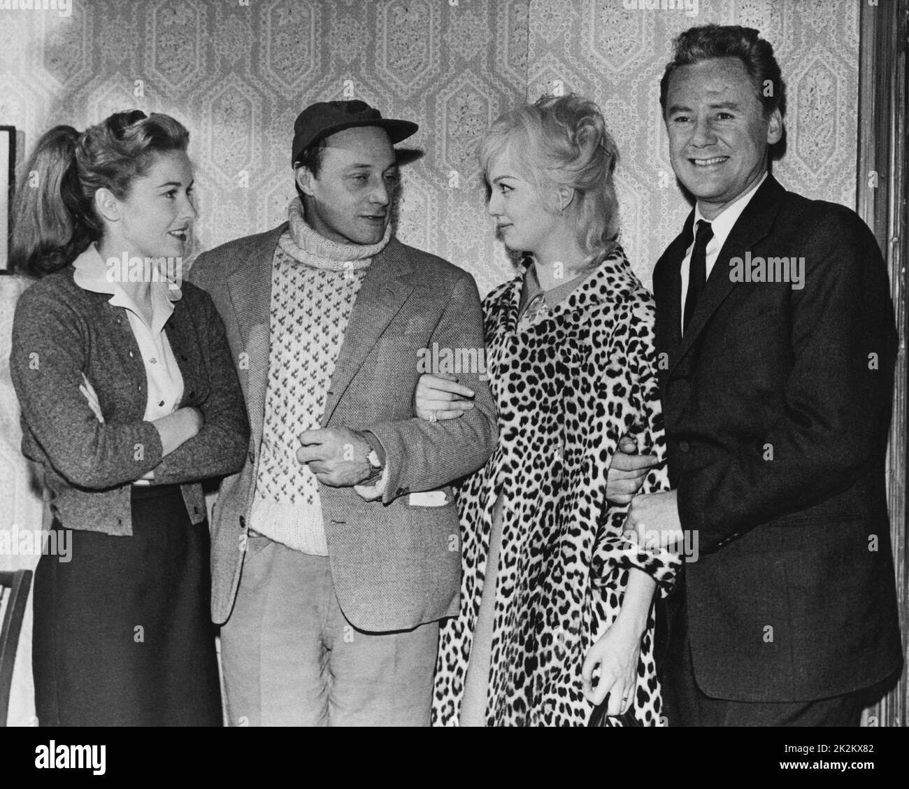 Mylene Demongeot meets Vera Miles, Jack Cardiff and Van Johnson who ...
