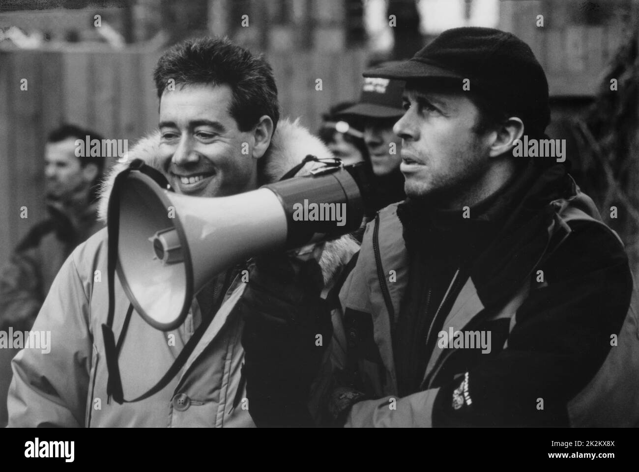 Director Peter Chelsom on the set The Mighty USA, 1998 Stock Photo - Alamy