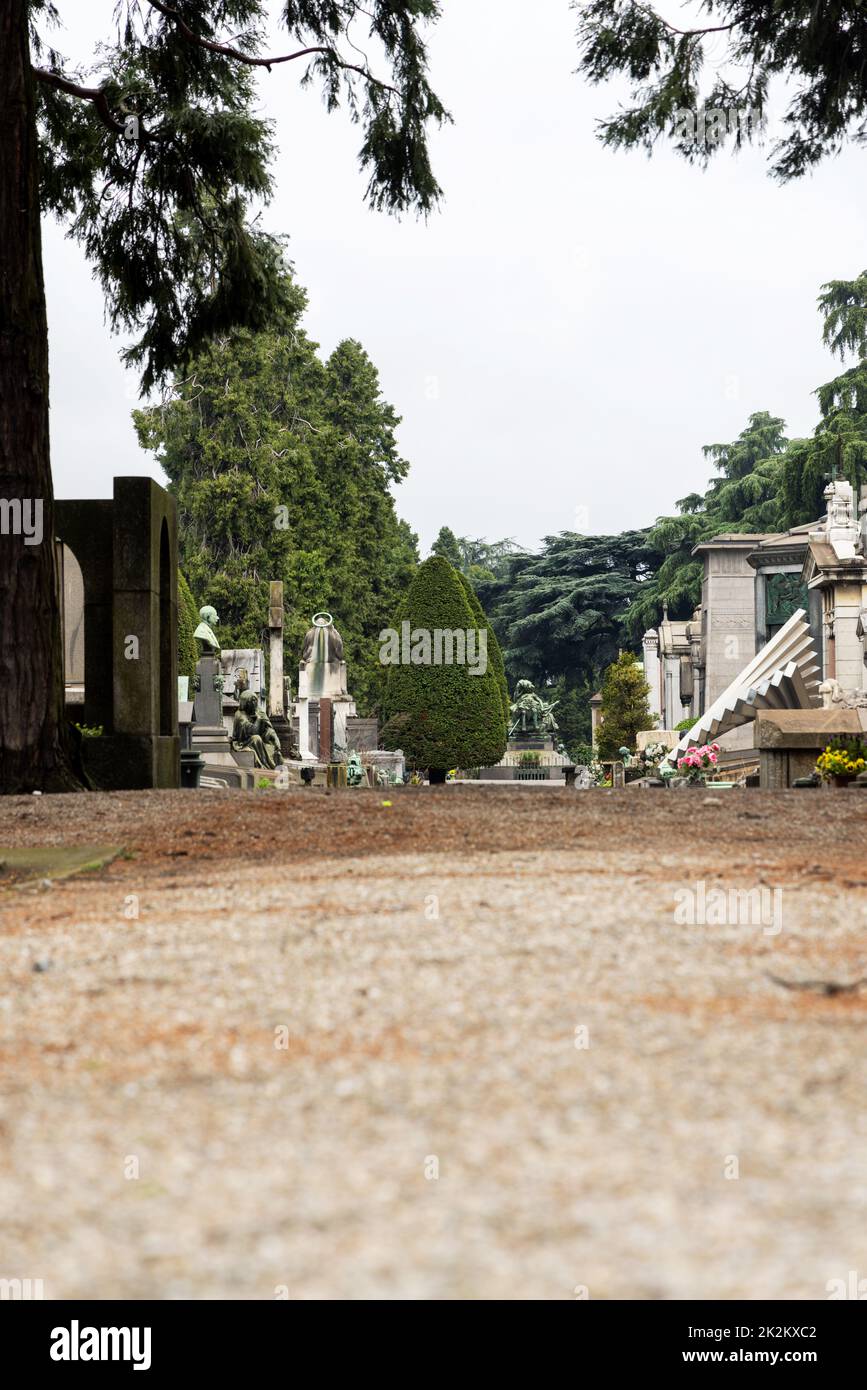 Monumental Cemetery of Milan (Cimitero Monumentale di Milano) is one of ...