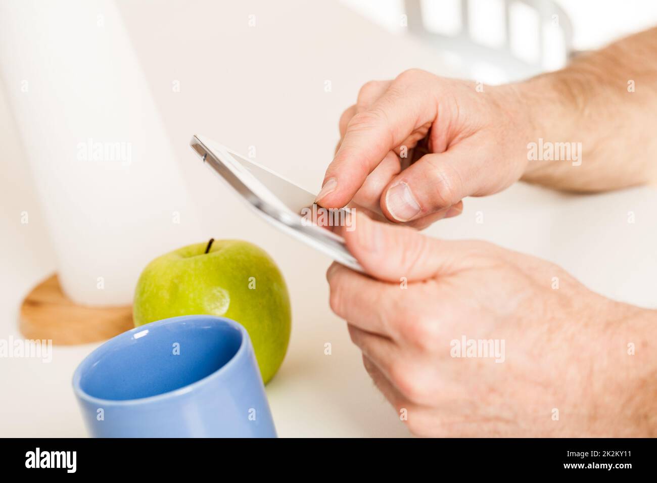 Phone tapping hi-res stock photography and images - Alamy