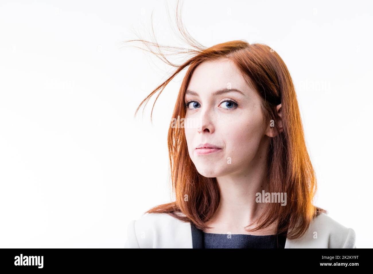 Blowing hair hi-res stock photography and images - Alamy