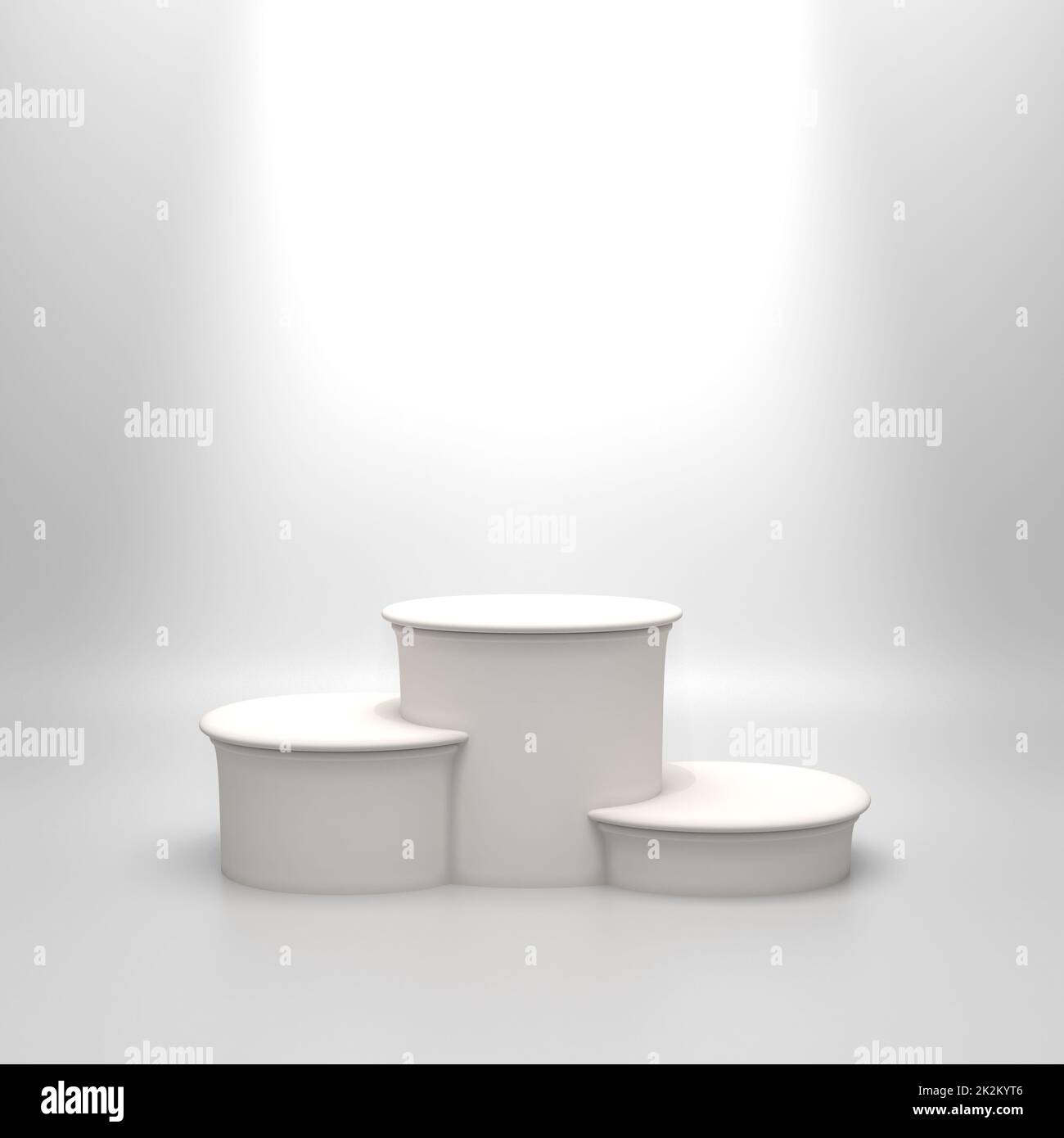 Empty round showcase hi-res stock photography and images - Alamy