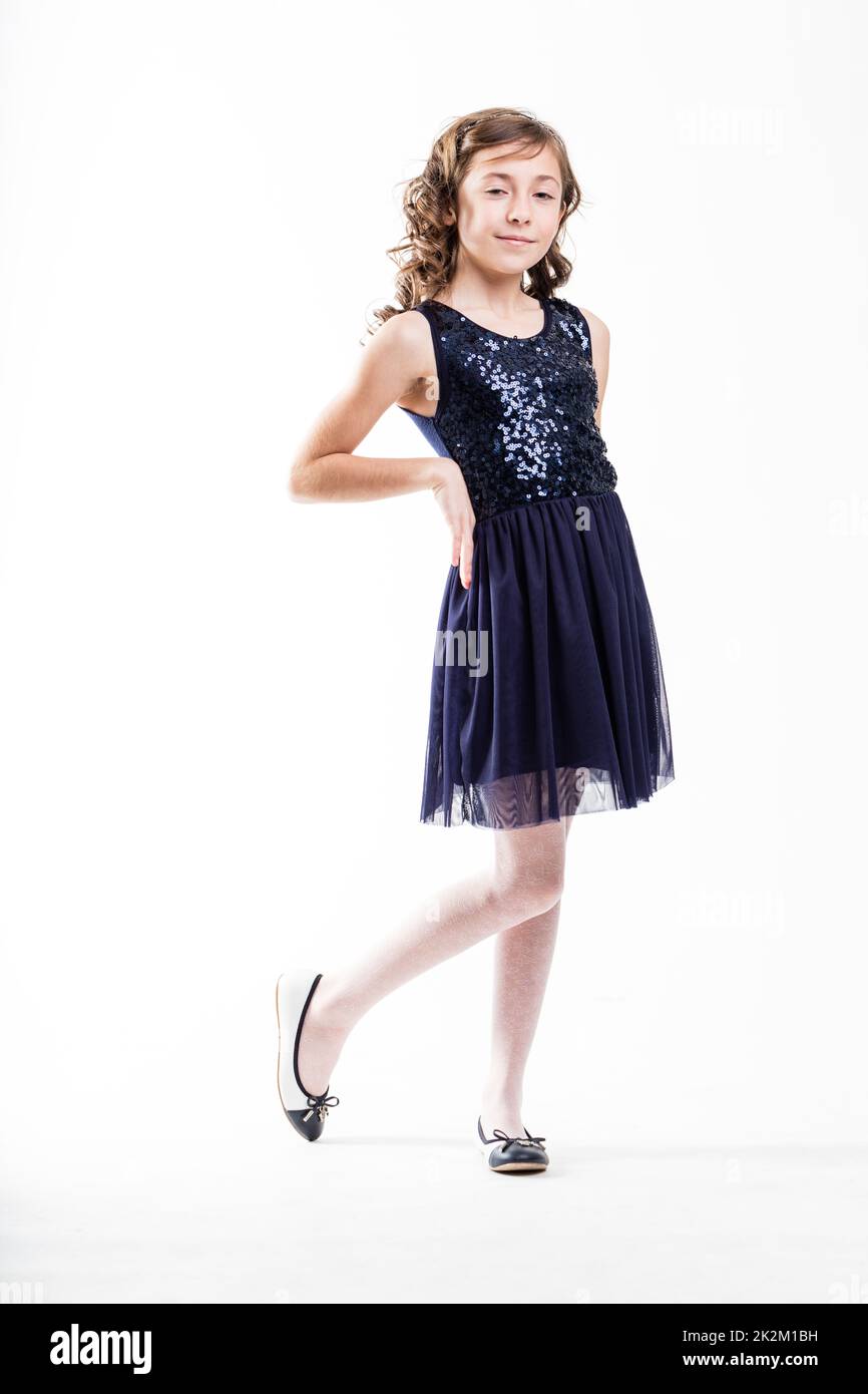 girl playing top fashion model Stock Photo - Alamy