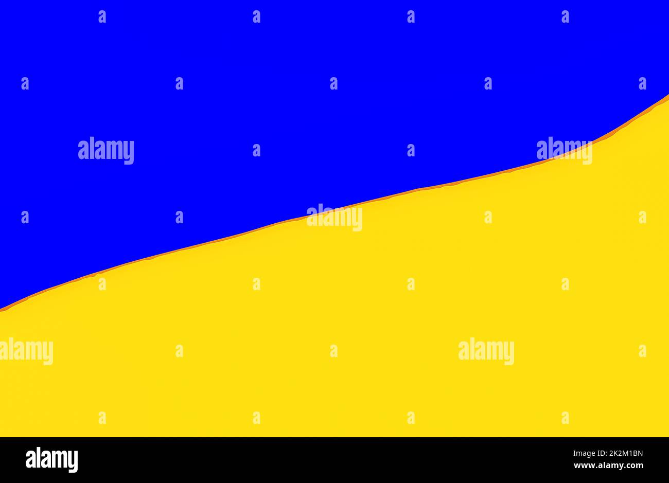 Illustration of the National Flag of Ukraine. The Flag of Ukraine ...