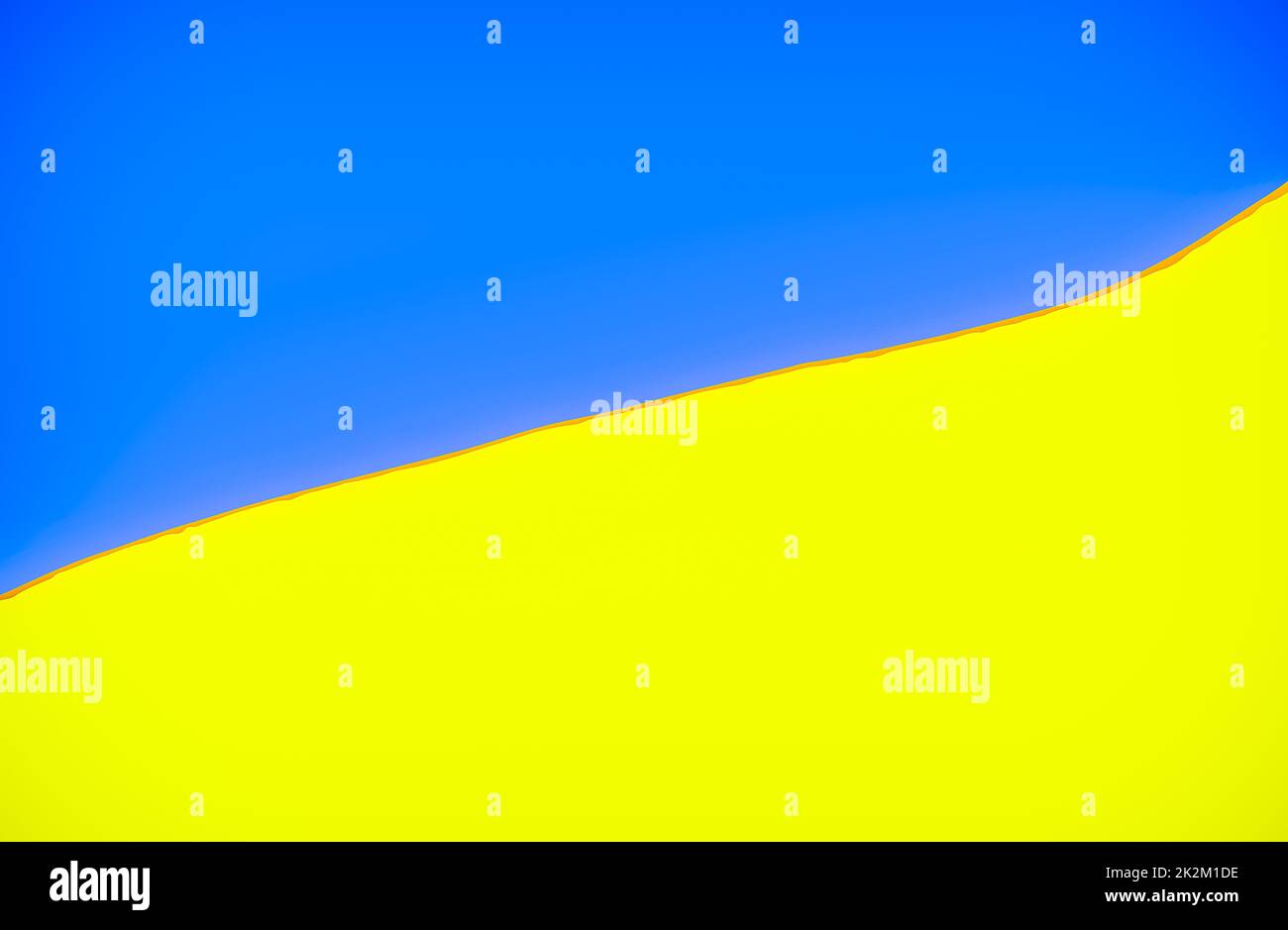 Illustration of the National Flag of Ukraine. The Flag of Ukraine ...