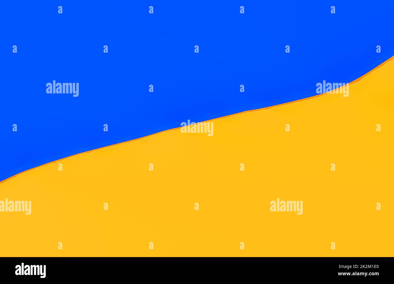 Illustration of the National Flag of Ukraine. The Flag of Ukraine ...