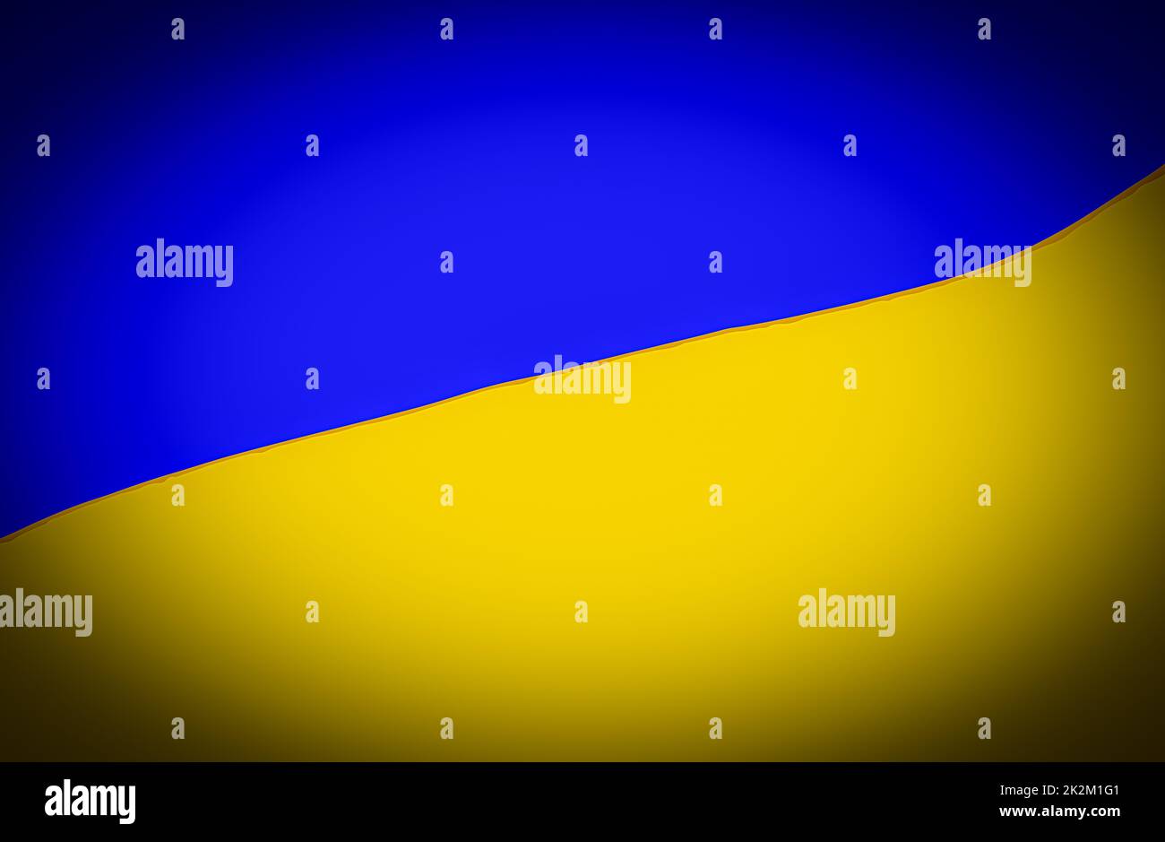 Illustration of the National Flag of Ukraine. The Flag of Ukraine ...