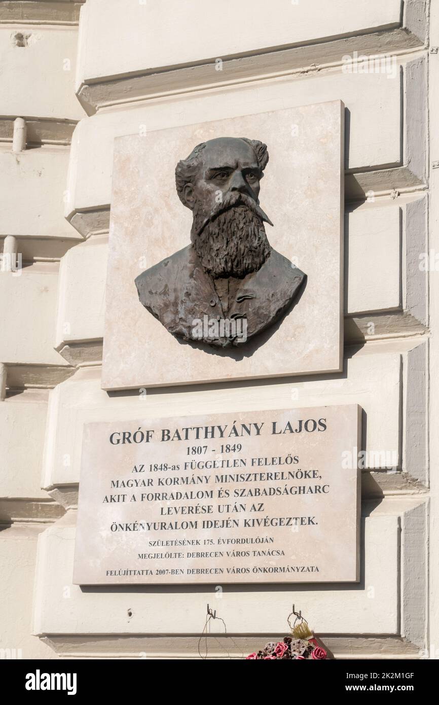 Lajos batthyany de nemetujvar hi-res stock photography and images - Alamy